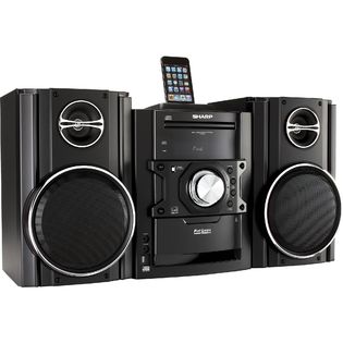 Sharp CDDH899N 300 Watt Mini-Stereo System W/ CD Player and iPod Dock