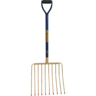 Borders Concepts Inc. MULCH FORK 10 TINE RUBBER DH - Lawn & Garden ...