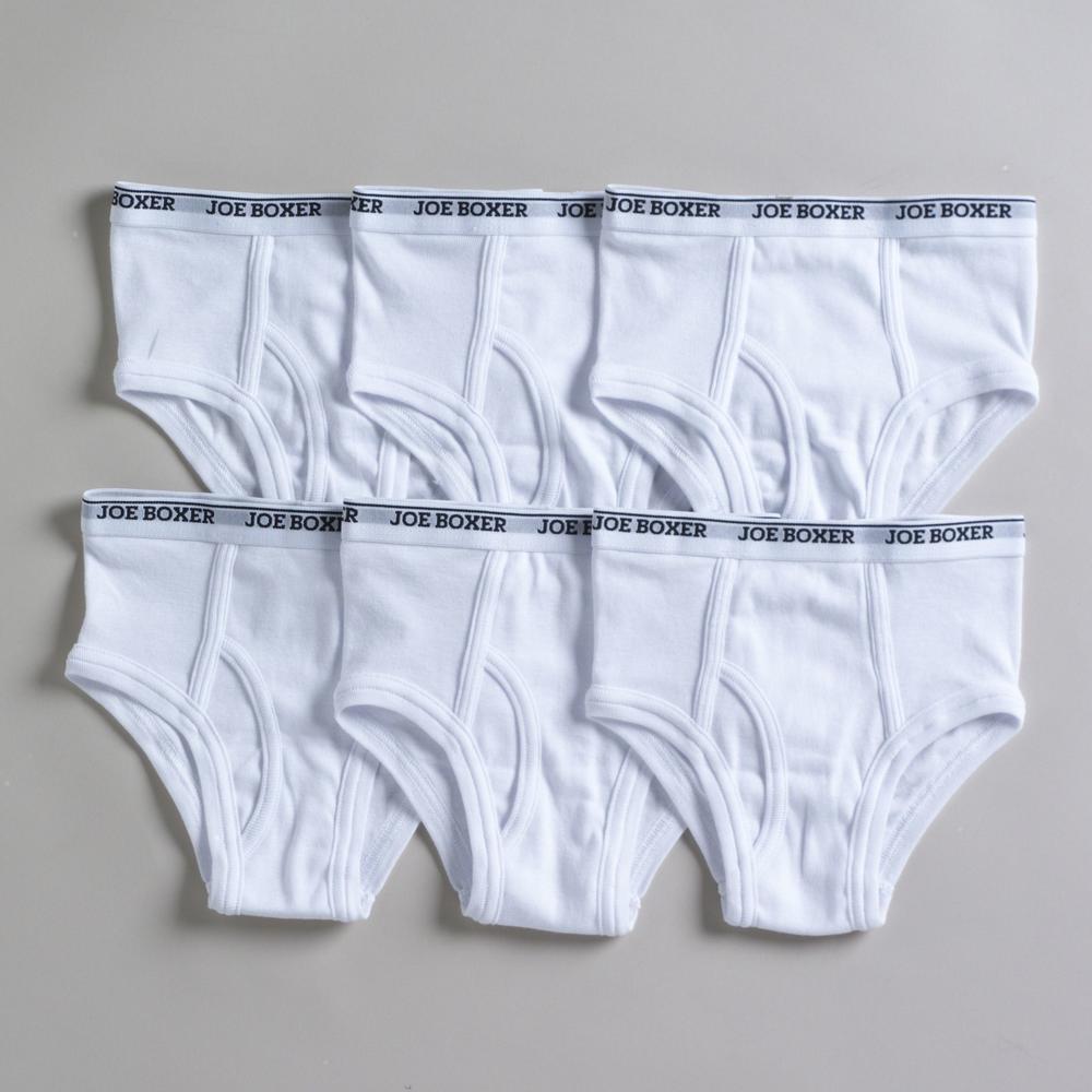 Joe Boxer Boy's 4-20 6 Pack Briefs