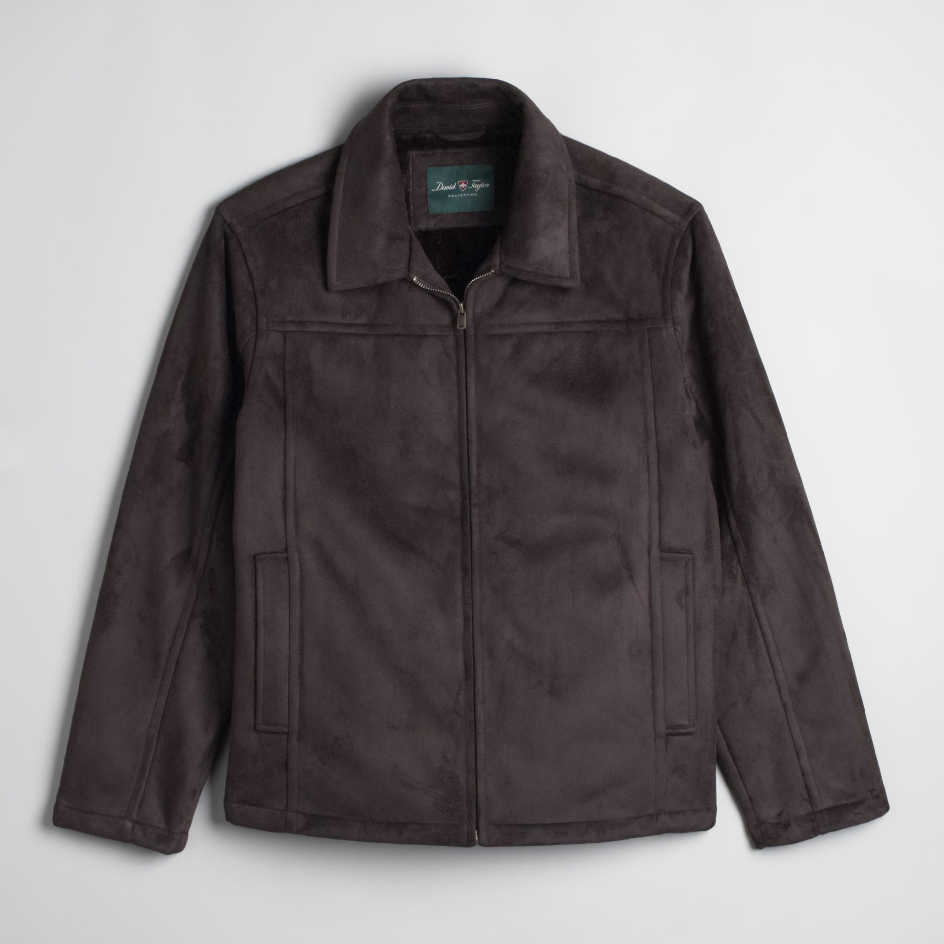 David Taylor Collection Men's Faux-Suede Jacket