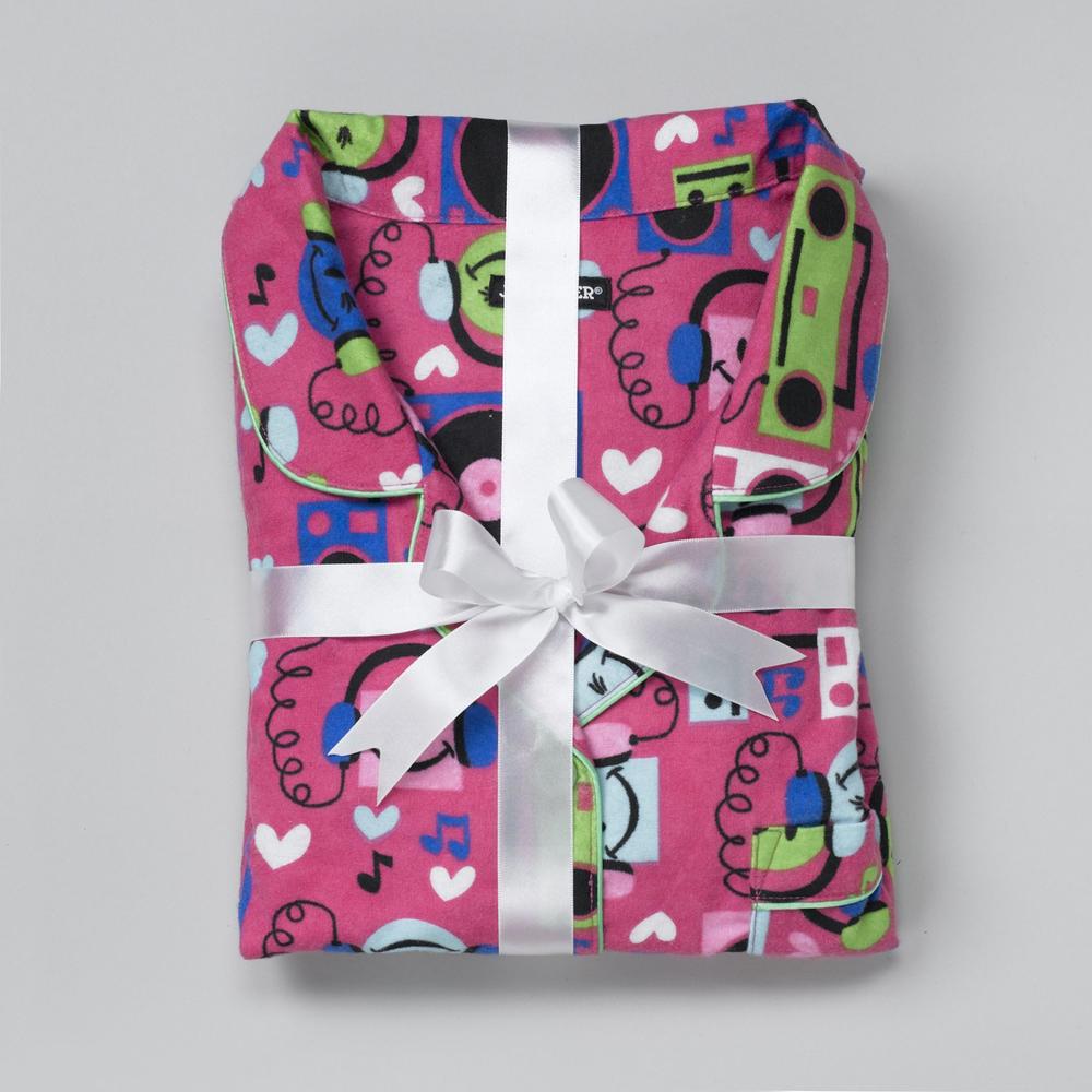 Joe Boxer Women's Flannel Plaid Pajama Set