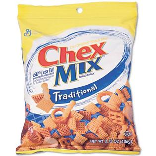 Chex Mix Regular Flavor Trail Mix, 3.75oz Bag, Seven/Box - Office ...