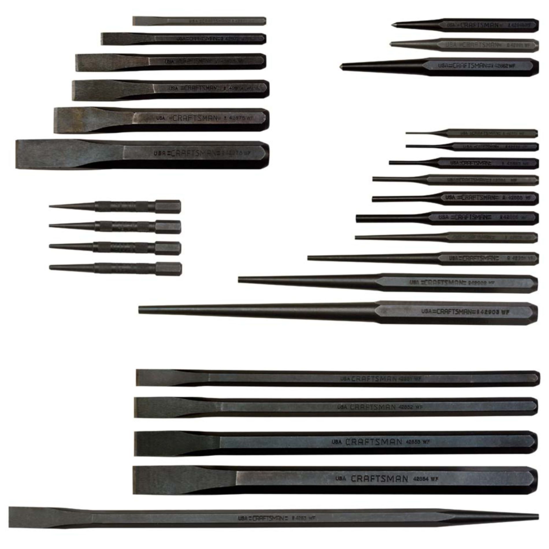 Craftsman 28-PC Punch and Chisel Set