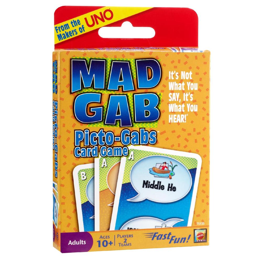Mattel MAD GAB® PICTO-GABS™ Card Game