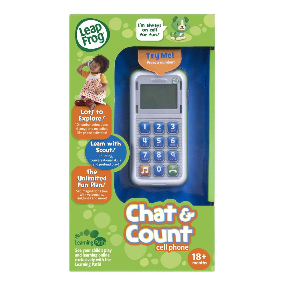 LeapFrog Chat & Count Cell Phone - White