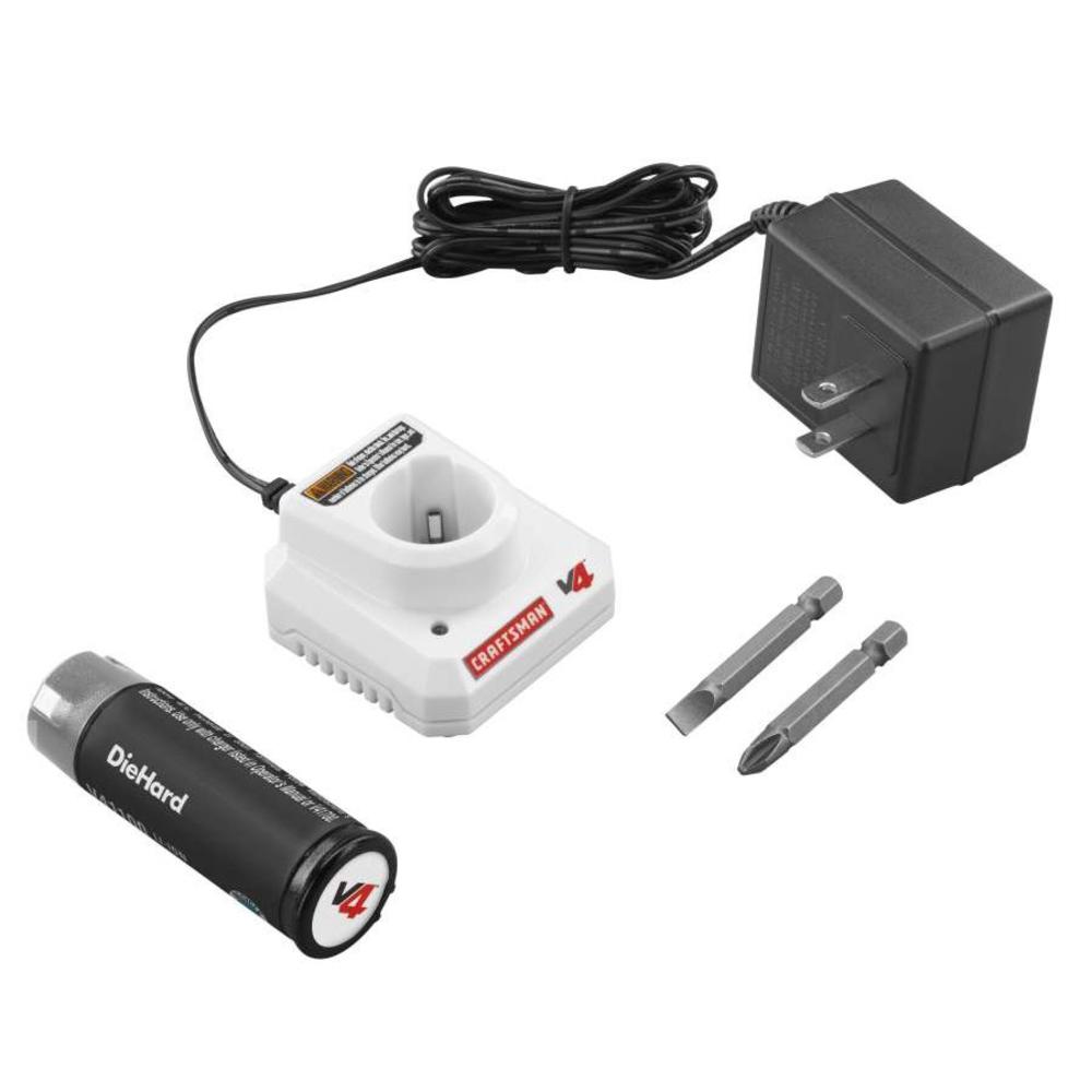 Craftsman V4 Battery-Powered Screwdriver