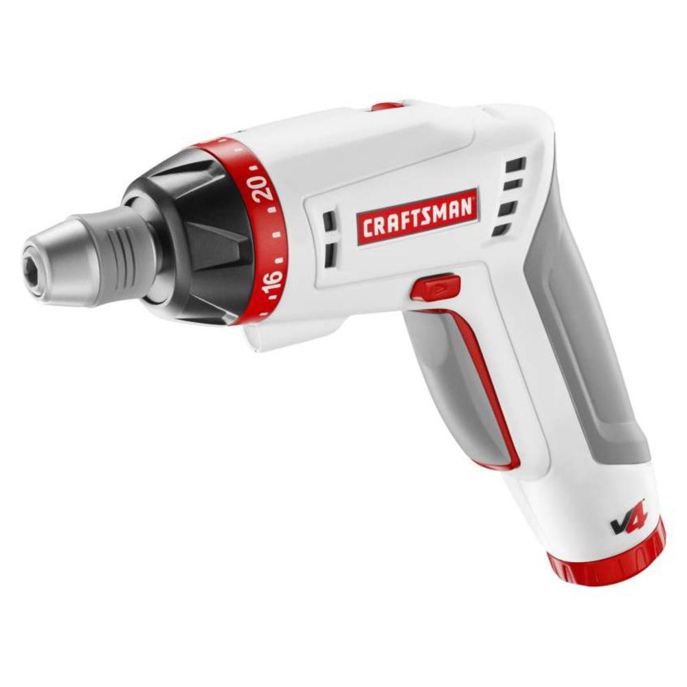 Craftsman V4 Battery-Powered Screwdriver