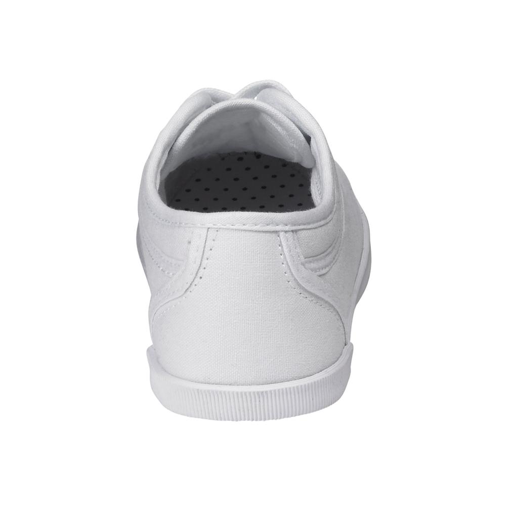 Basic Editions Women's Eavan Canvas Lace Oxford - White