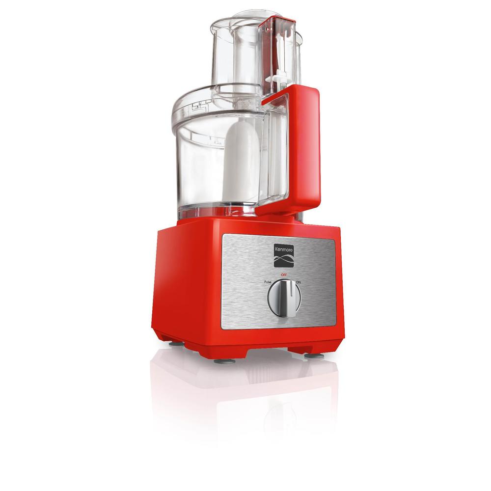 Kenmore 4602 FOOD PROCESSOR, 10-c Red