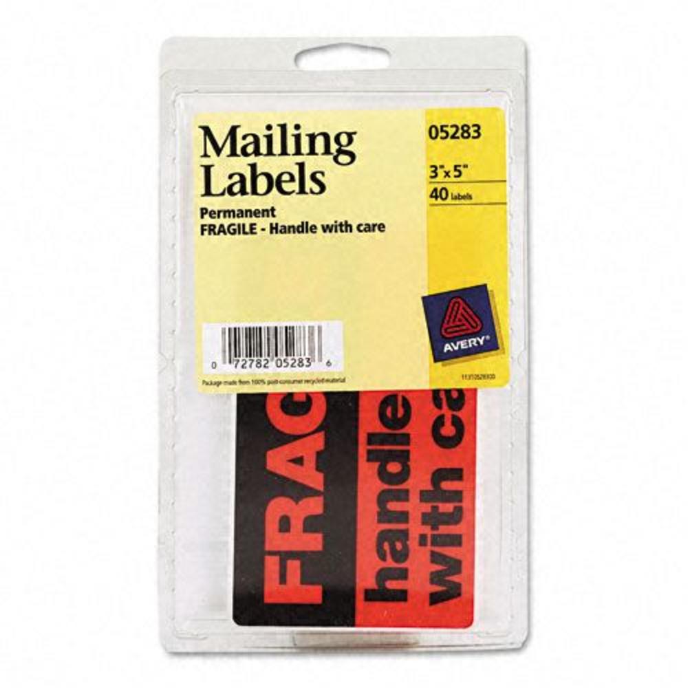 Avery AVE05283 “Fragile--Handle with Care” Label