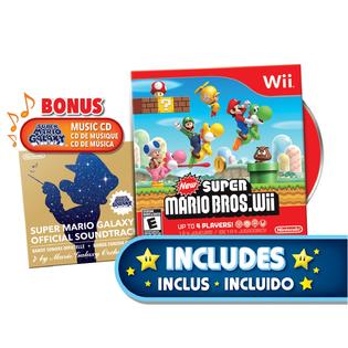 Nintendo Wii bundle with New Super Mario Bros.™ Wii game and Exclusive ...