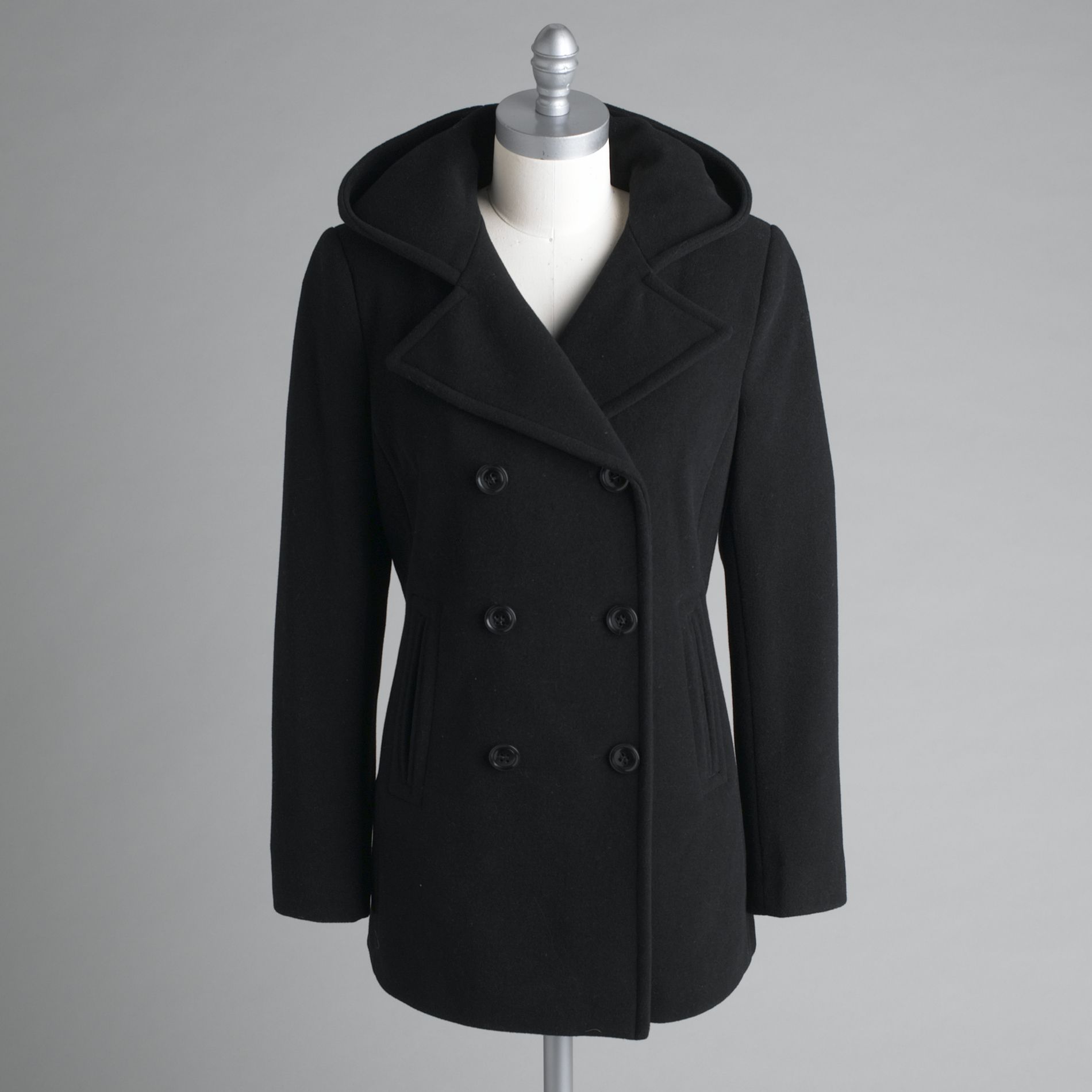 Covington Women's Hooded Pea Coat