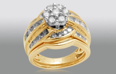 Tradition Diamond 2 Cttw. Bridal Set: Give Her a Classic Ring at Sears