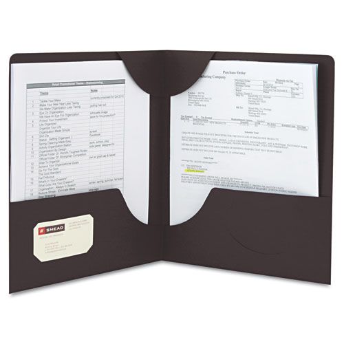 Smead SMD87981 Lockit Two-Pocket Folder