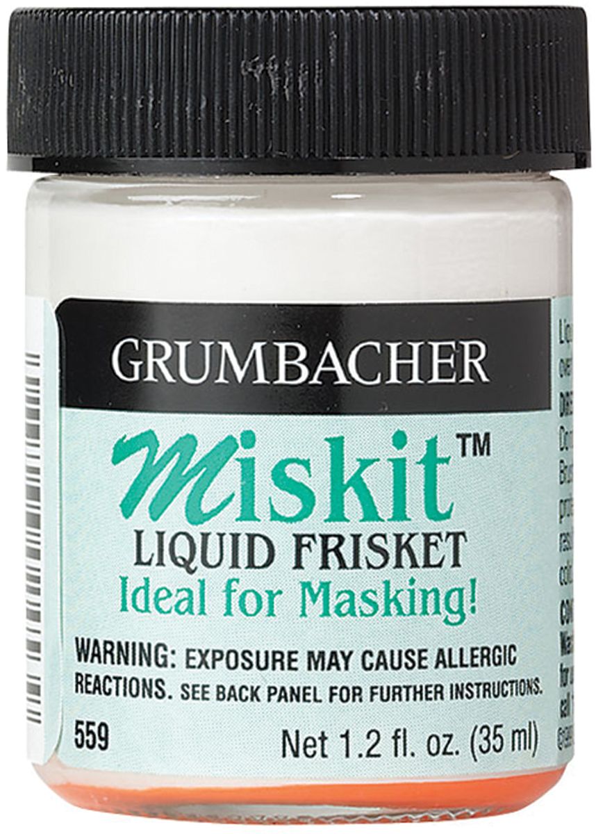 Chartpak Grumbacher Miskit Liquid Frisket, 1.2 Ounces