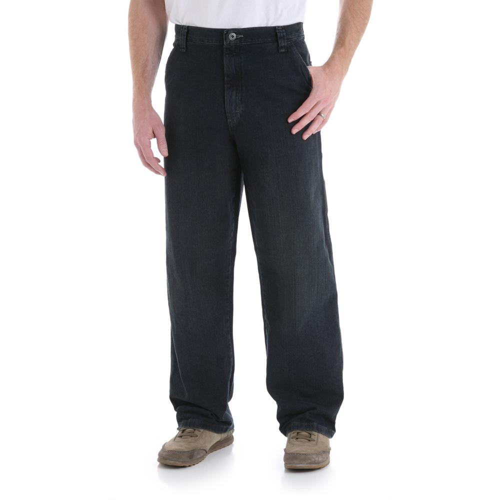 Wrangler Men's Blasted Denim Carpenter Jean