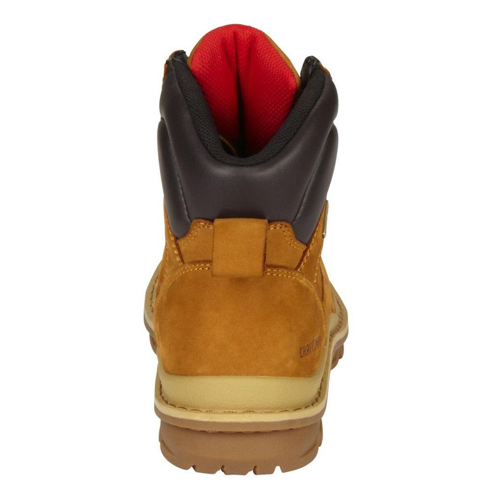 Craftsman Men's Jagger Wheat Leather Waterproof Steel Toe Work Boot