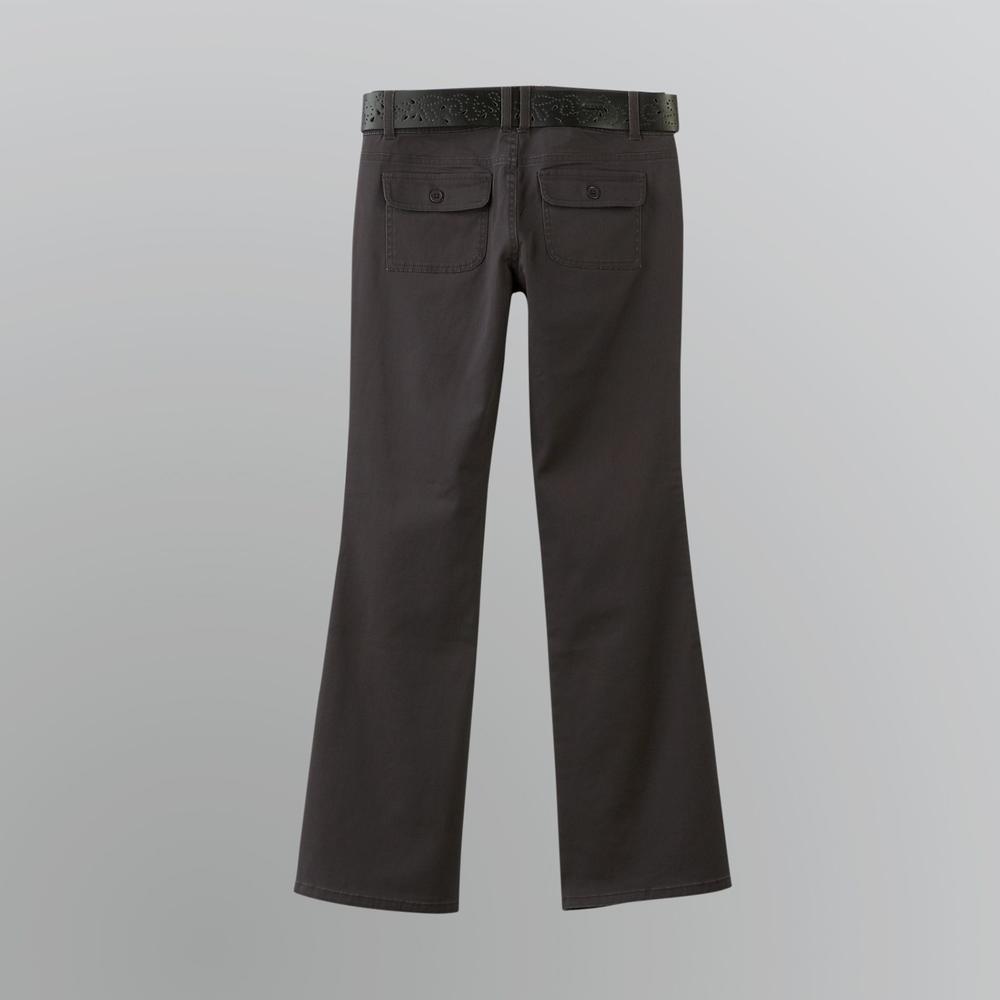 Bebop Junior's Low-Rise Belted Flare Pants