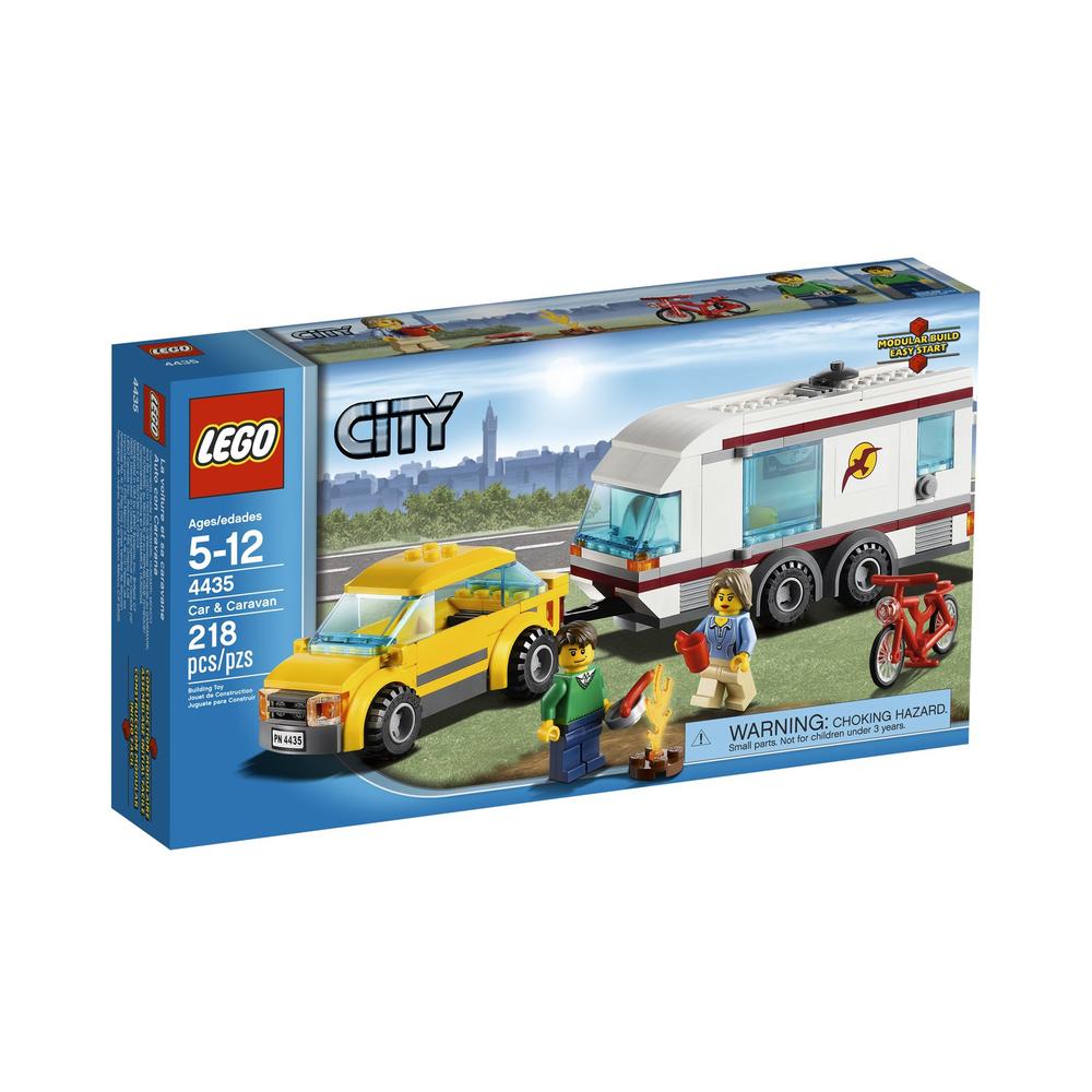 LEGO City Car & Caravan #4435