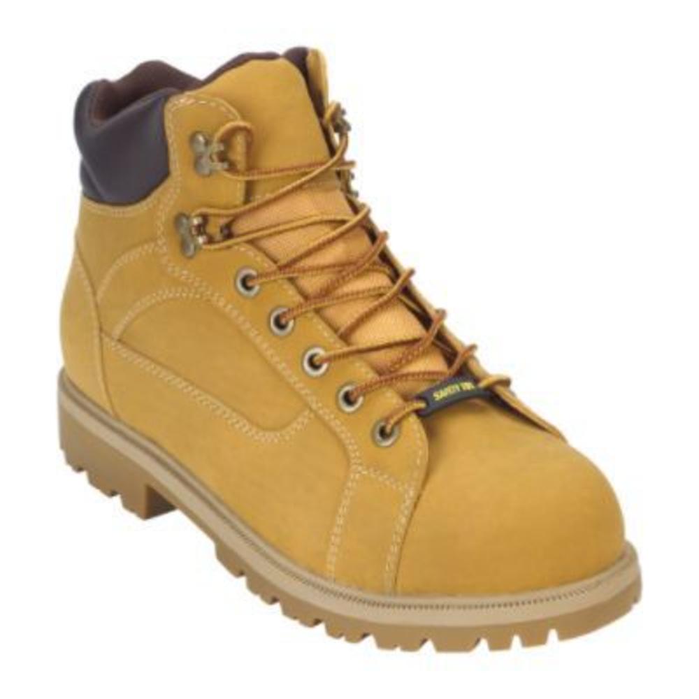 Rustler Men's Nick 6 inch Steel Toe Work Boot - Wheat