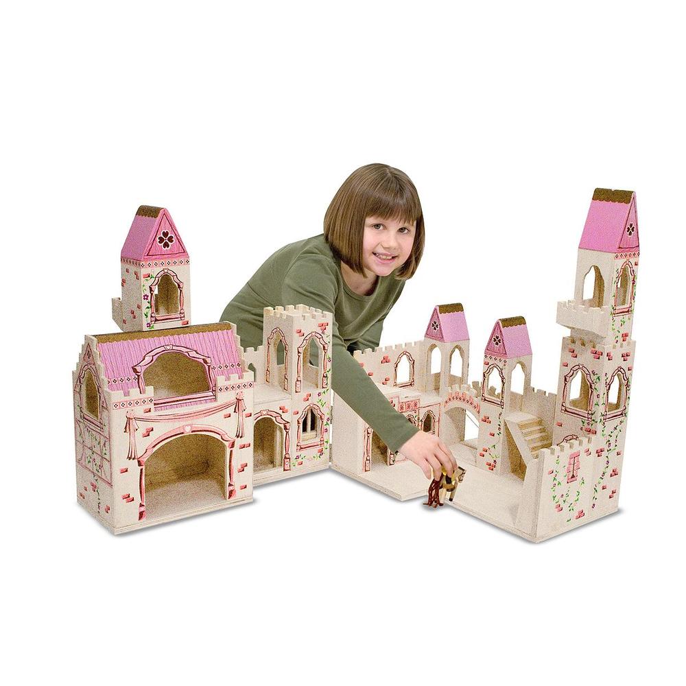 Melissa & Doug Folding Princess Castle