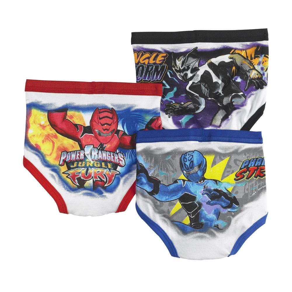 Fruit of the Loom Power Rangers Funpals Boy's Underwear 3 Pack