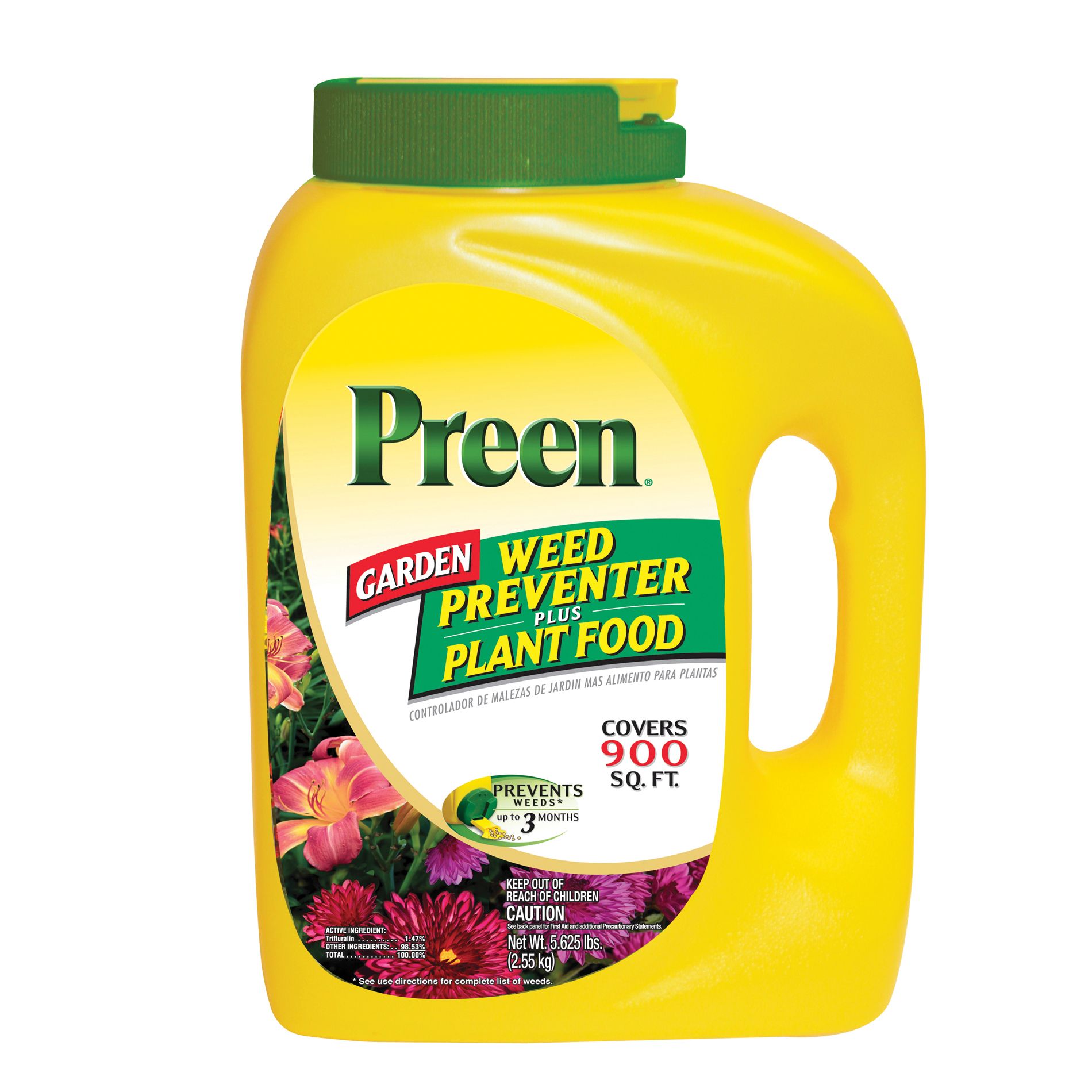 Preen 21-63902 Garden Weed Preventer Plus Plant Food 5.625 lbs.