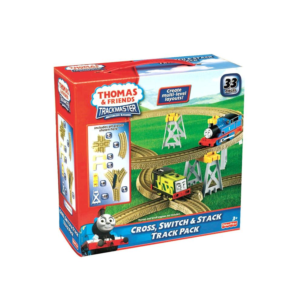 Thomas & Friends Deluxe Expansion Track Pack Cross Switch and Stack