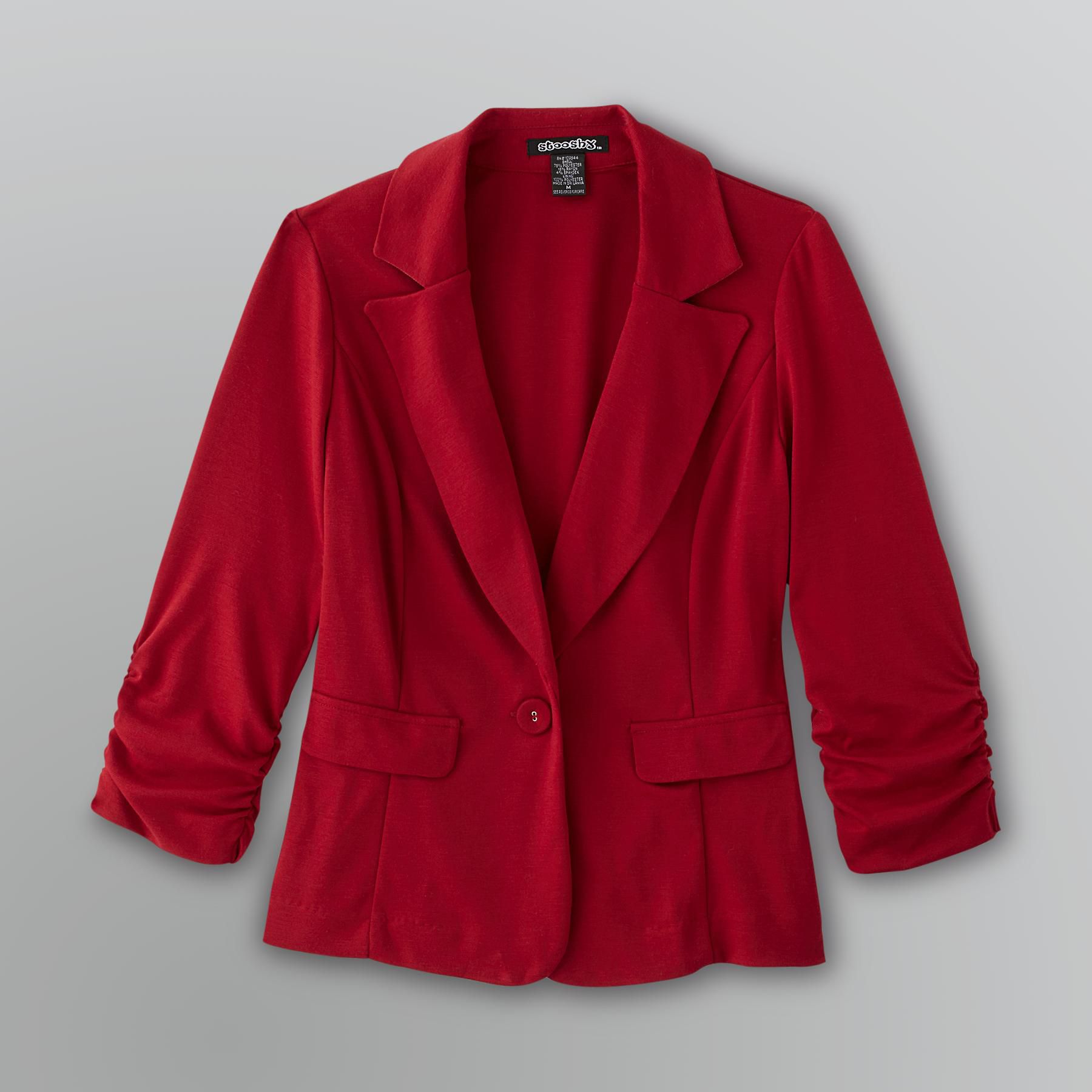 Stoosh Junior's Ruched Blazer Jacket