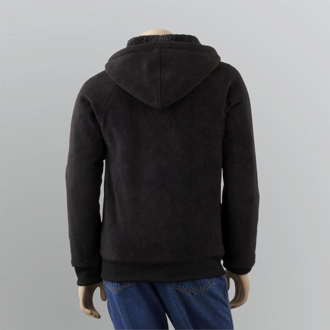 Basic Editions Men's Polar Fleece Hoodie Jacket