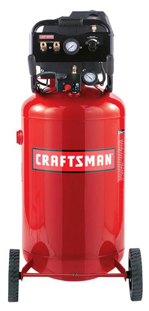Craftsman - WLB1683321 - 33 Gallon Vertical Portable Air Compressor ...