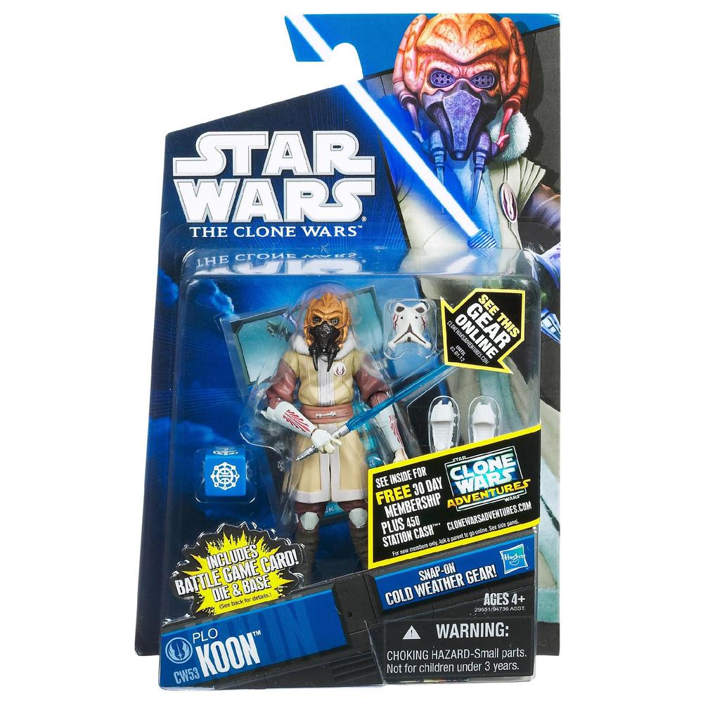 Disney STAR WARS THE CLONE WARS PLO KOON Figure
