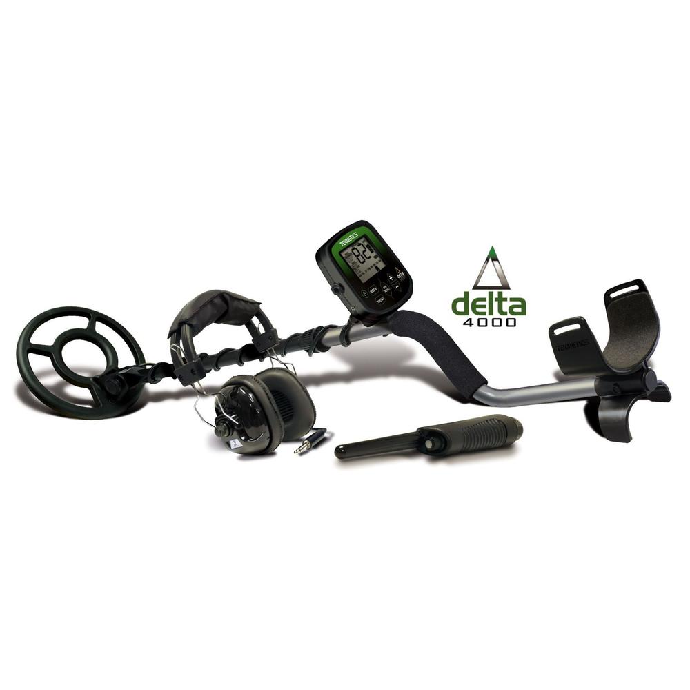 Teknetics Delta 4000 Metal Detector with Accessory Kit