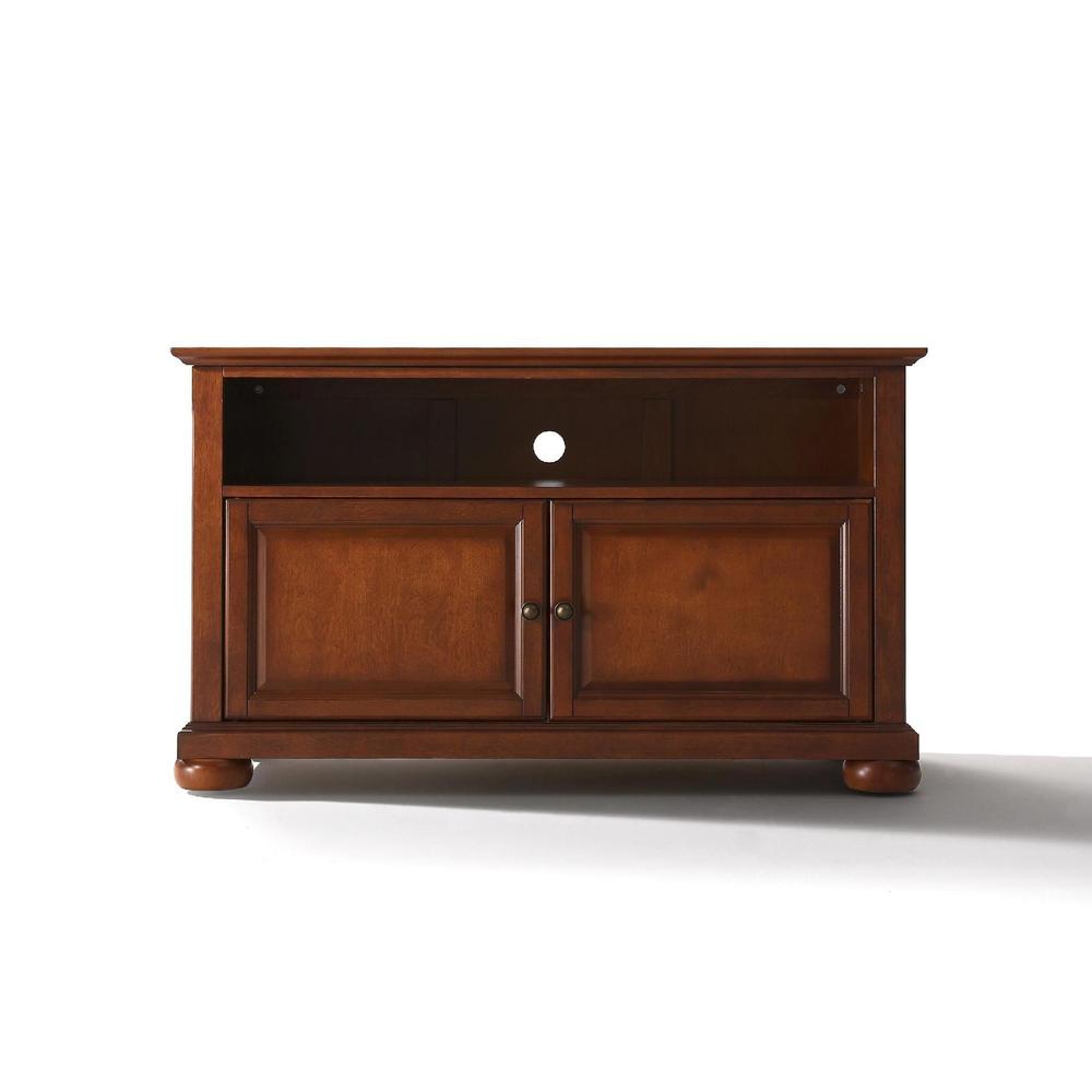 Crosley Furniture Alexandria 42in TV Stand in Classic Cherry