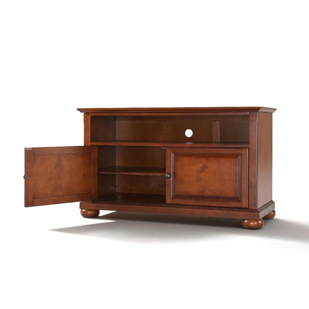Crosley Furniture Alexandria 42in TV Stand in Classic Cherry