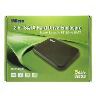 iMicro™ IM00169E iMicro™ 2.5 inch USB3.0 - SATA External Drive Enclosure