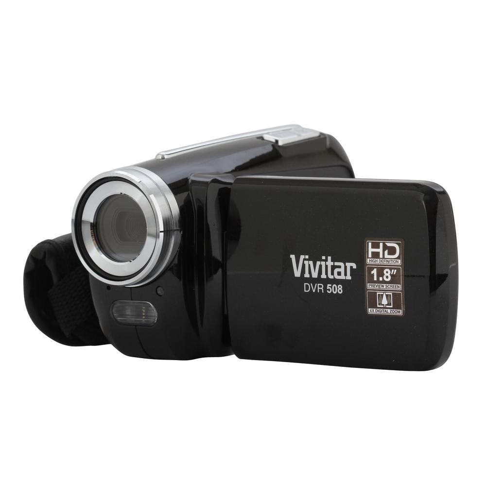 Vivitar DVR508-BLK-KM DVR 508HD Digital Video Recorder - Black