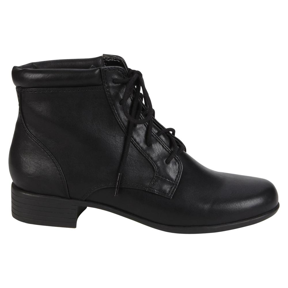 Laura Scott Women's Sally Short Bootie - Black