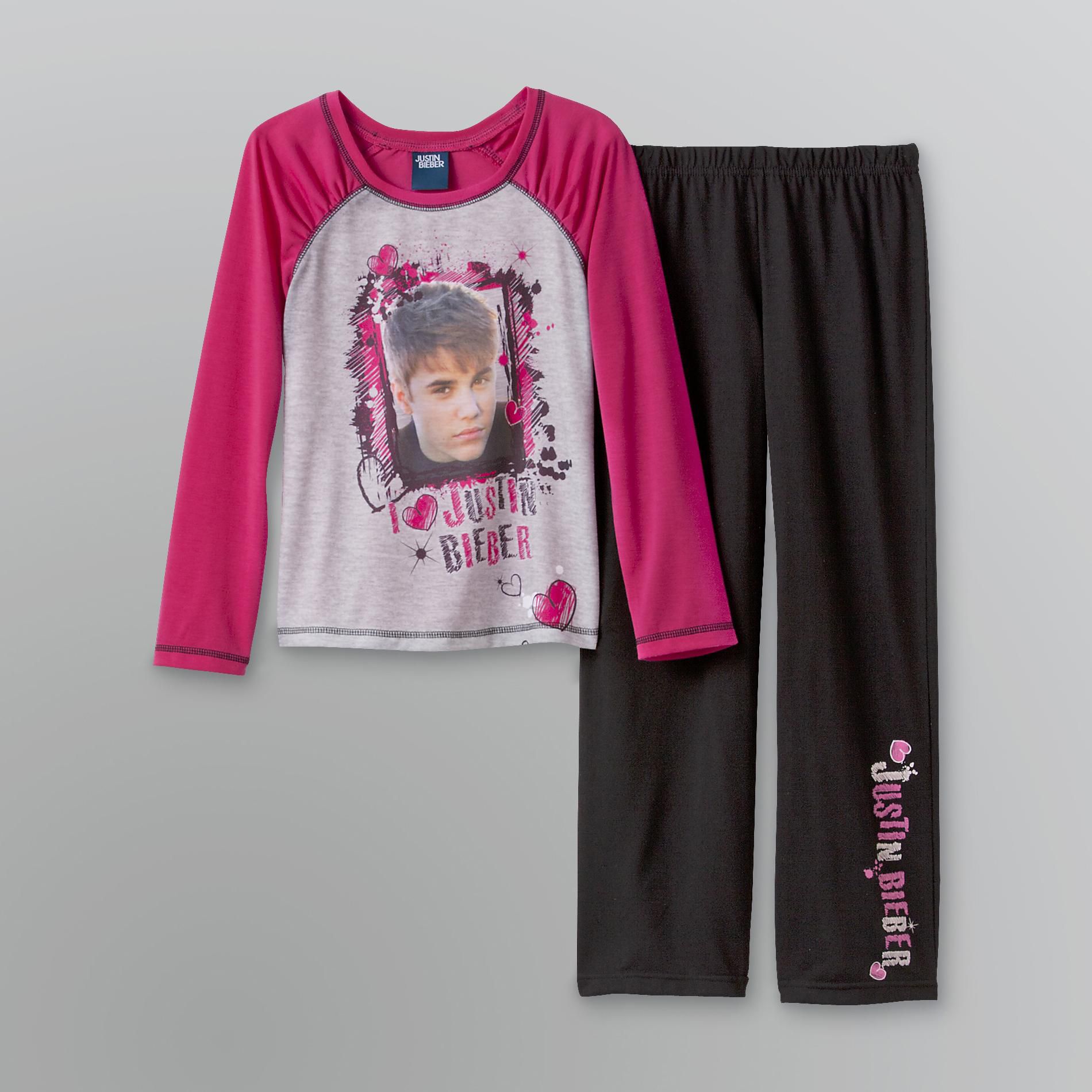 Justin Bieber Girl's Pajama Set