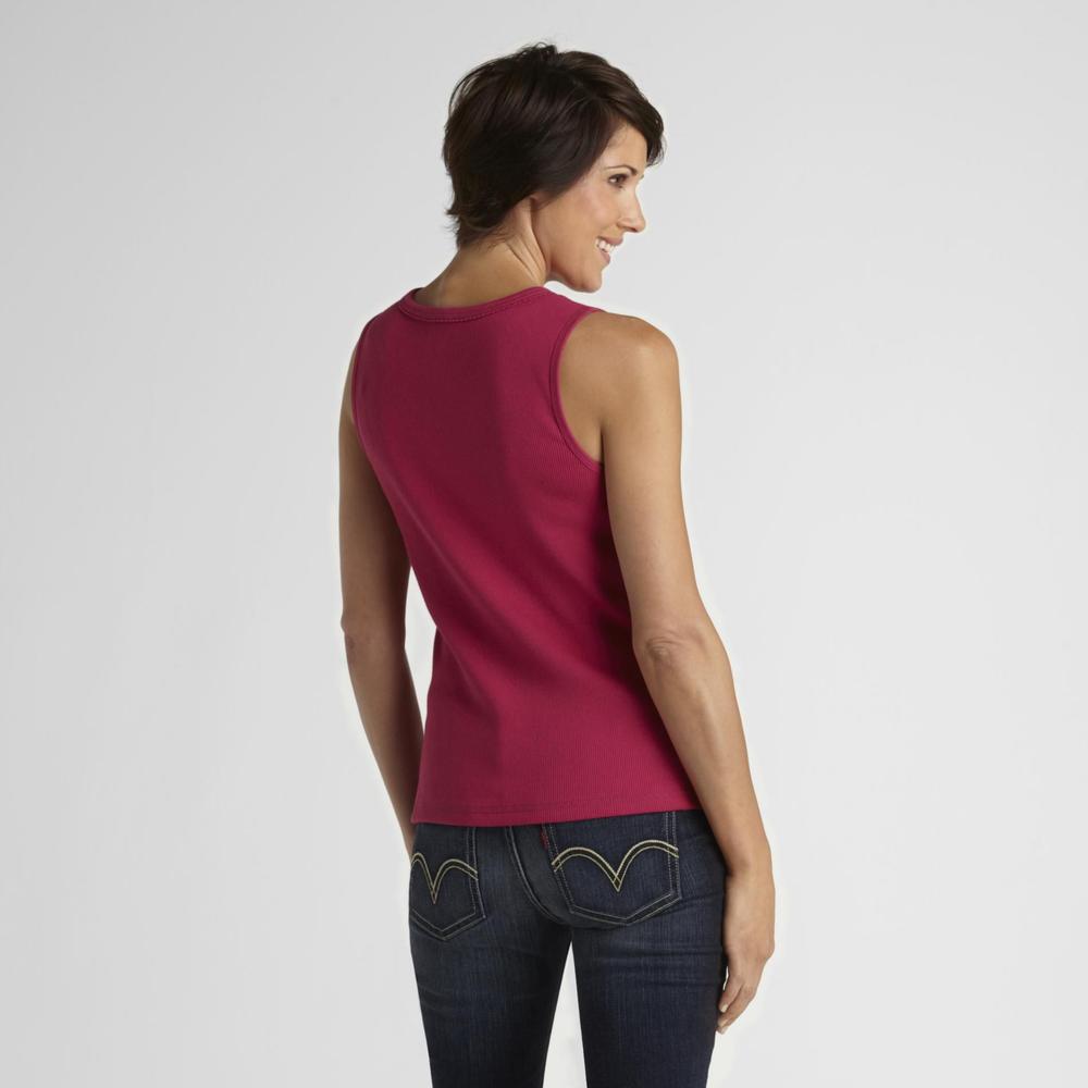 Laura Scott Women's Ribbed Tank Top