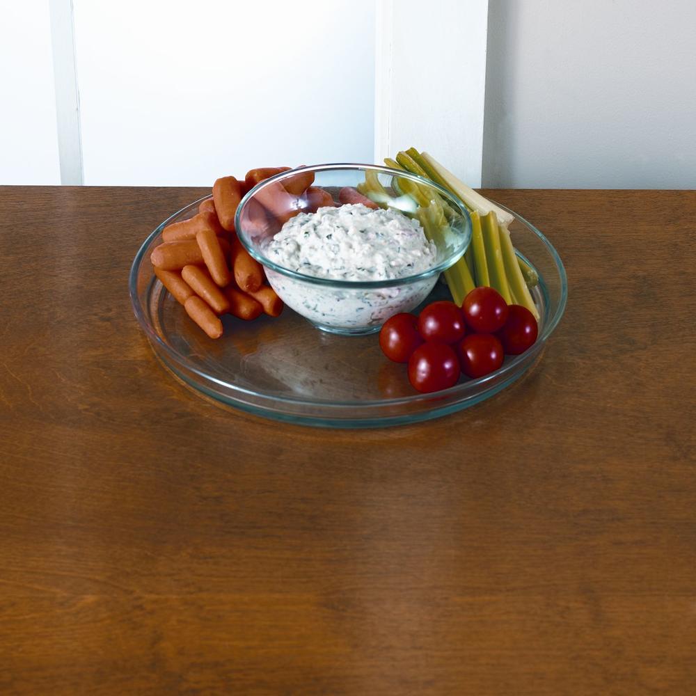 Essential Home Multi Use Glass Cake Stand