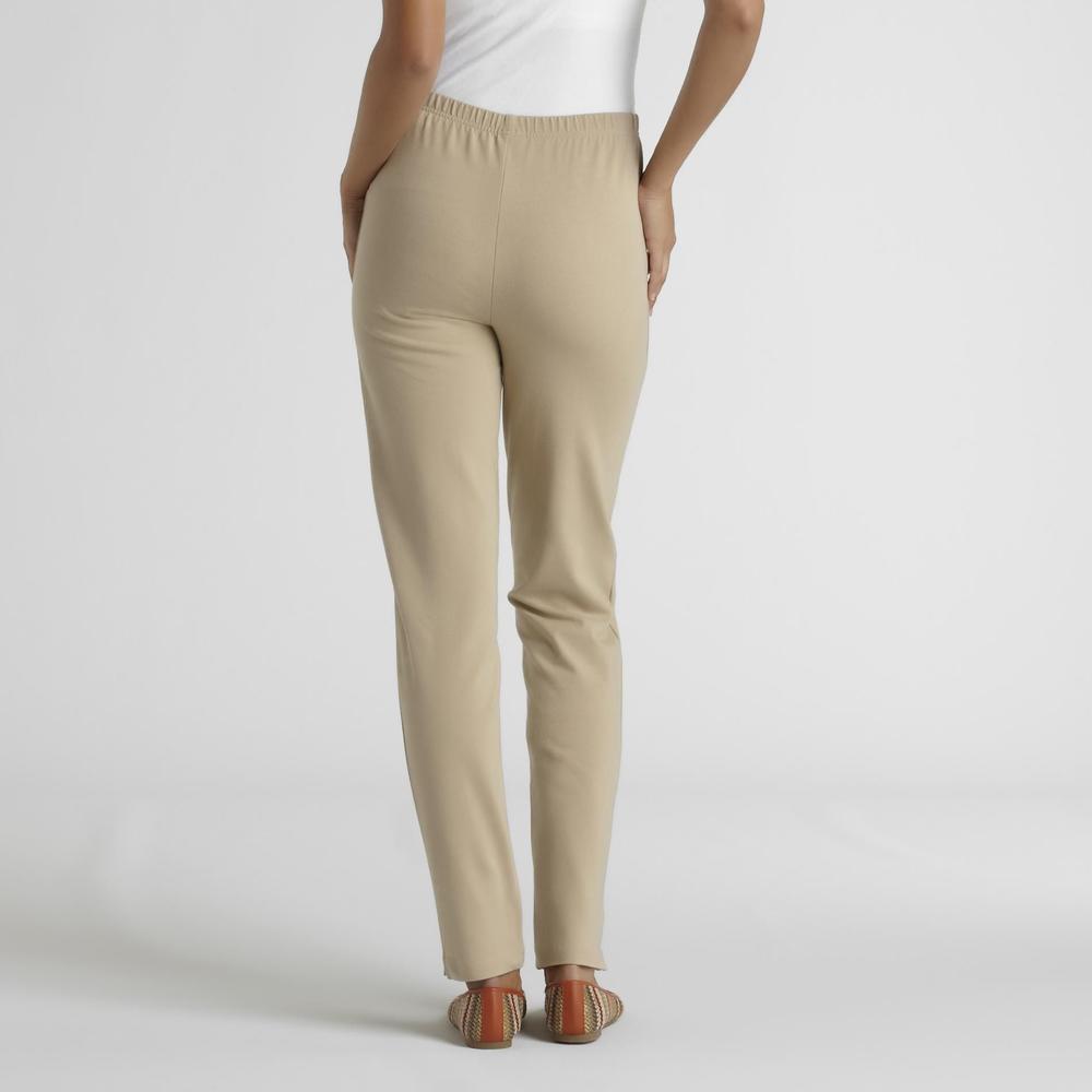 Basic Editions Women's Knit Leggings