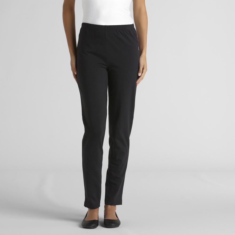 Basic Editions Women's Knit Leggings