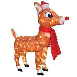 Rudolph The Red Nosed Reindeer 32in Lighted Outdoor