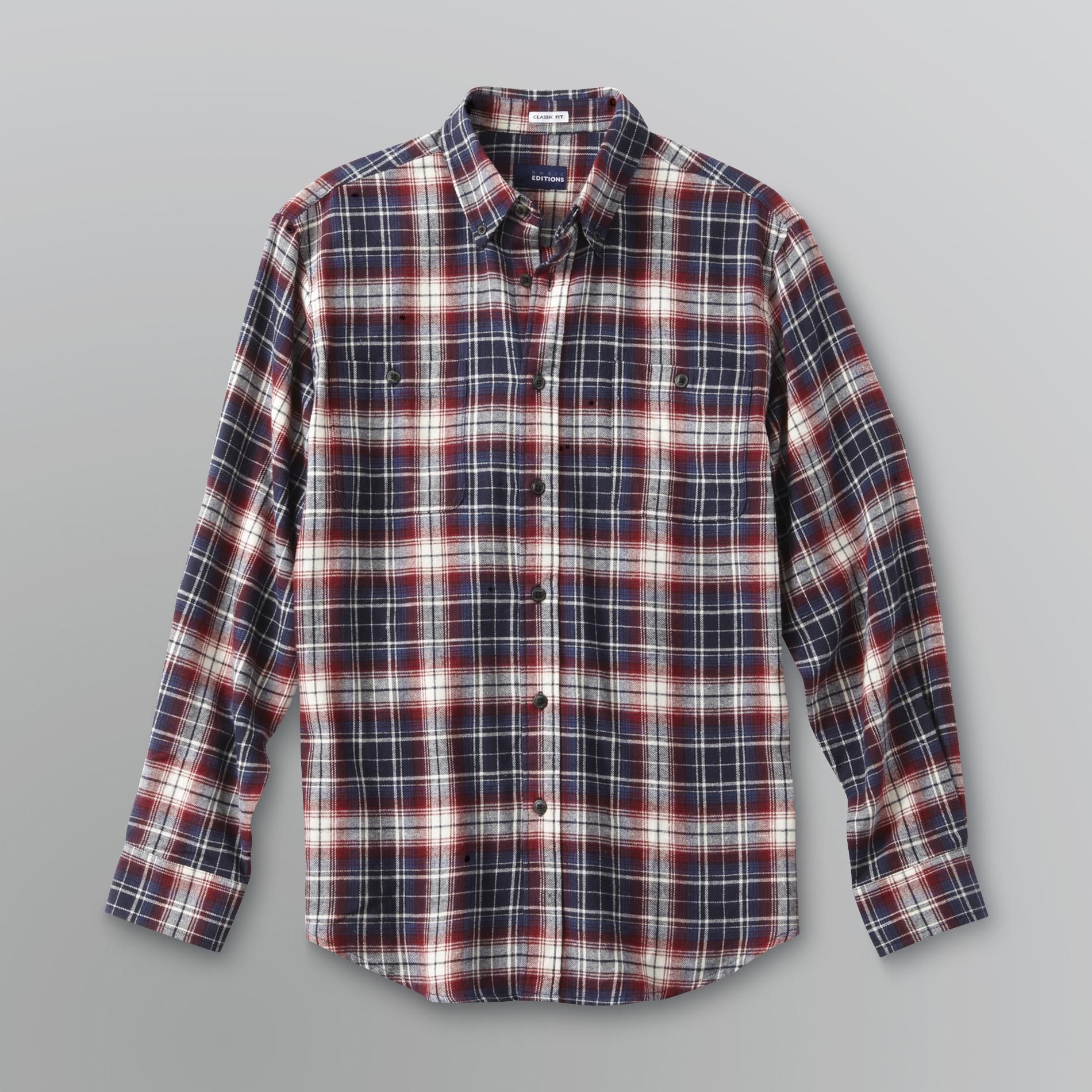 Basic Editions Men's Flannel Shirt