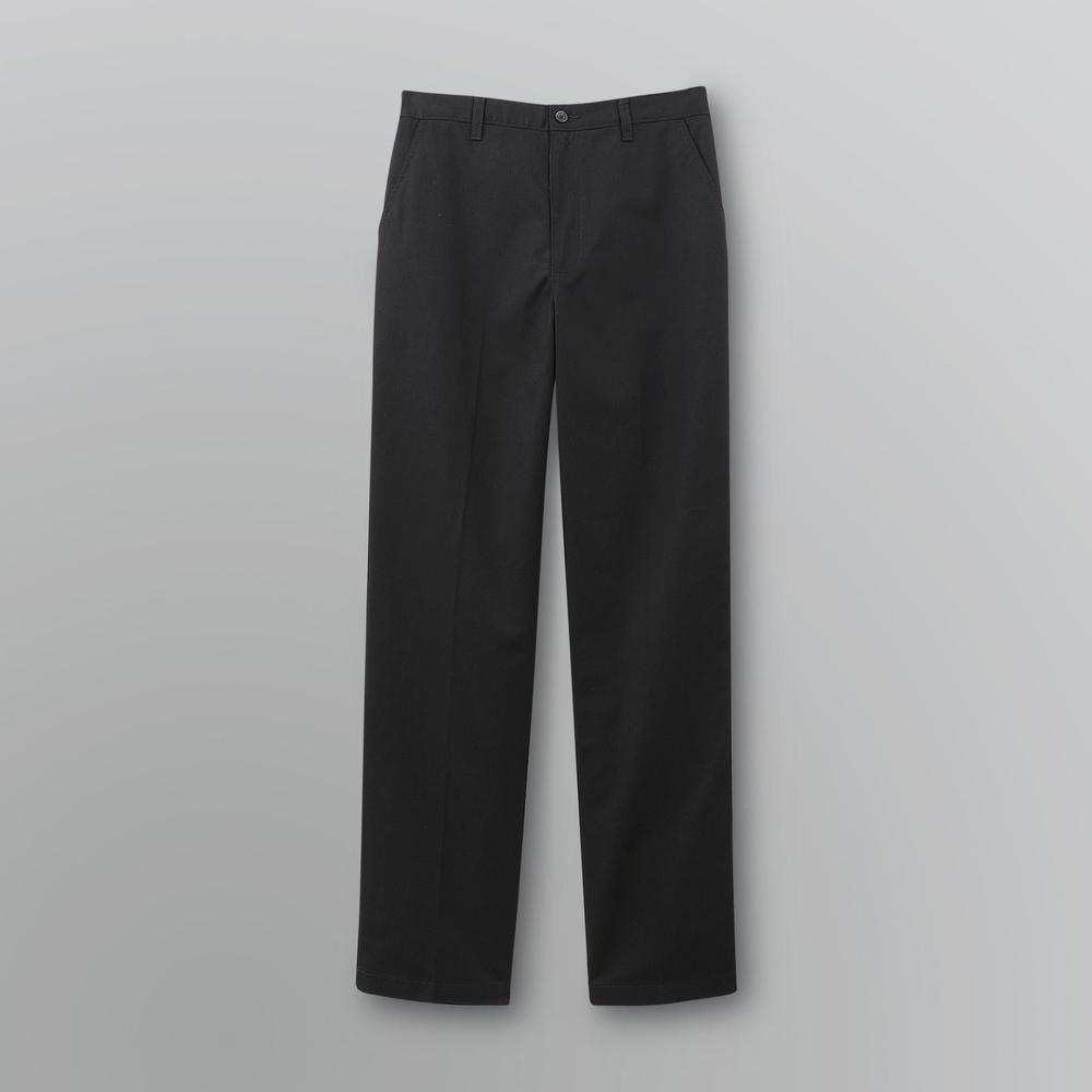 David Taylor Collection Men's Big & Tall Half Elastic Pants