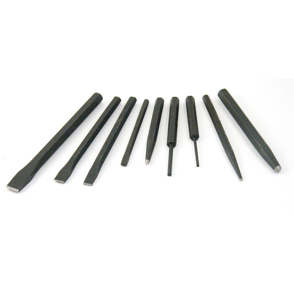 9 pc. Punch and Chisel Set