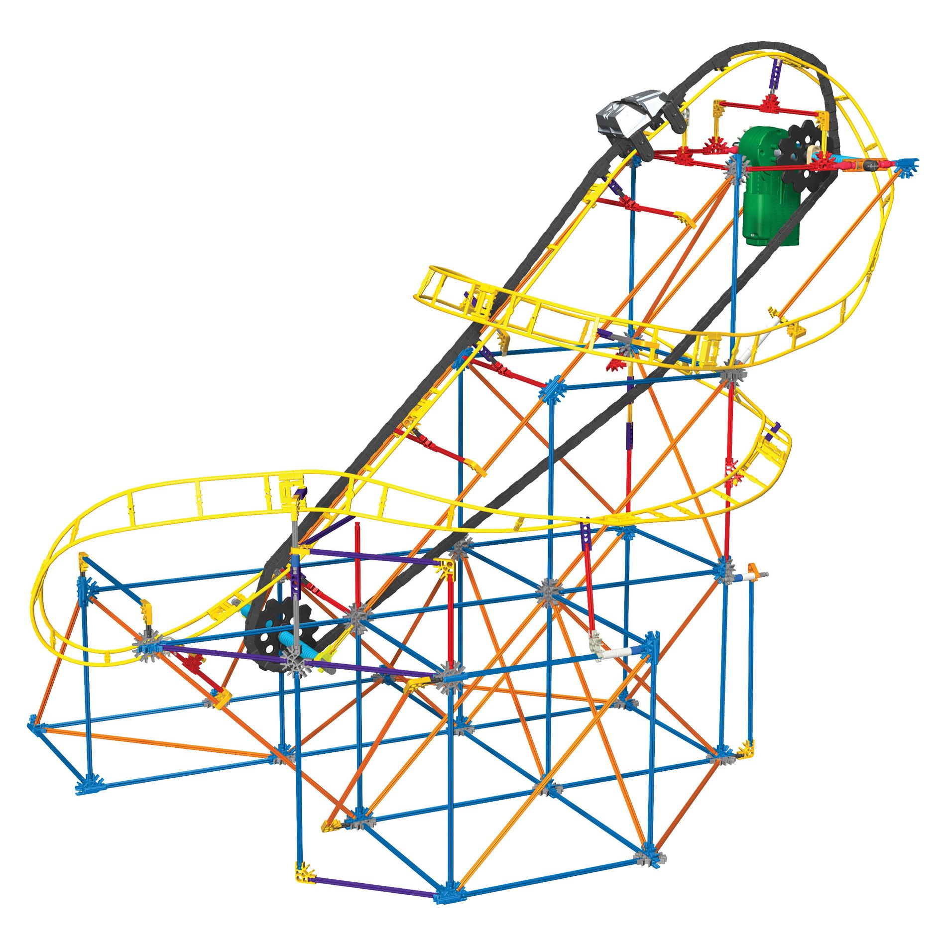 UPC 744476510471 - K'NEX Cosmic Twist Roller Coaster | upcitemdb.com