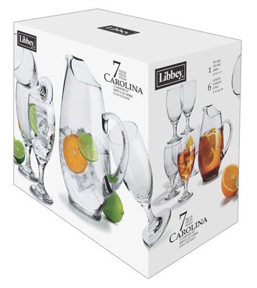 Libbey Carolina Iced Tea Set