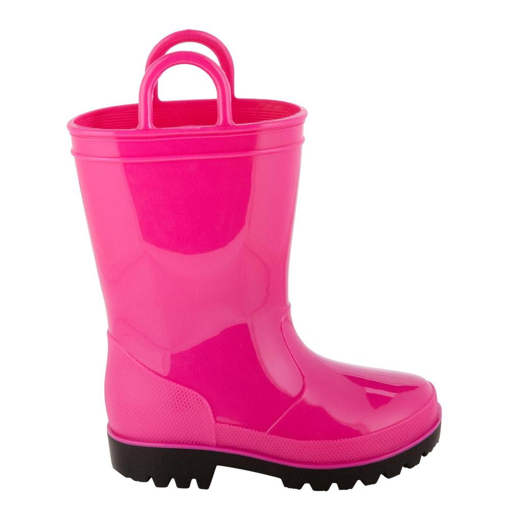 Joe Boxer Toddler Girl's Arcade Pink Rain Boot